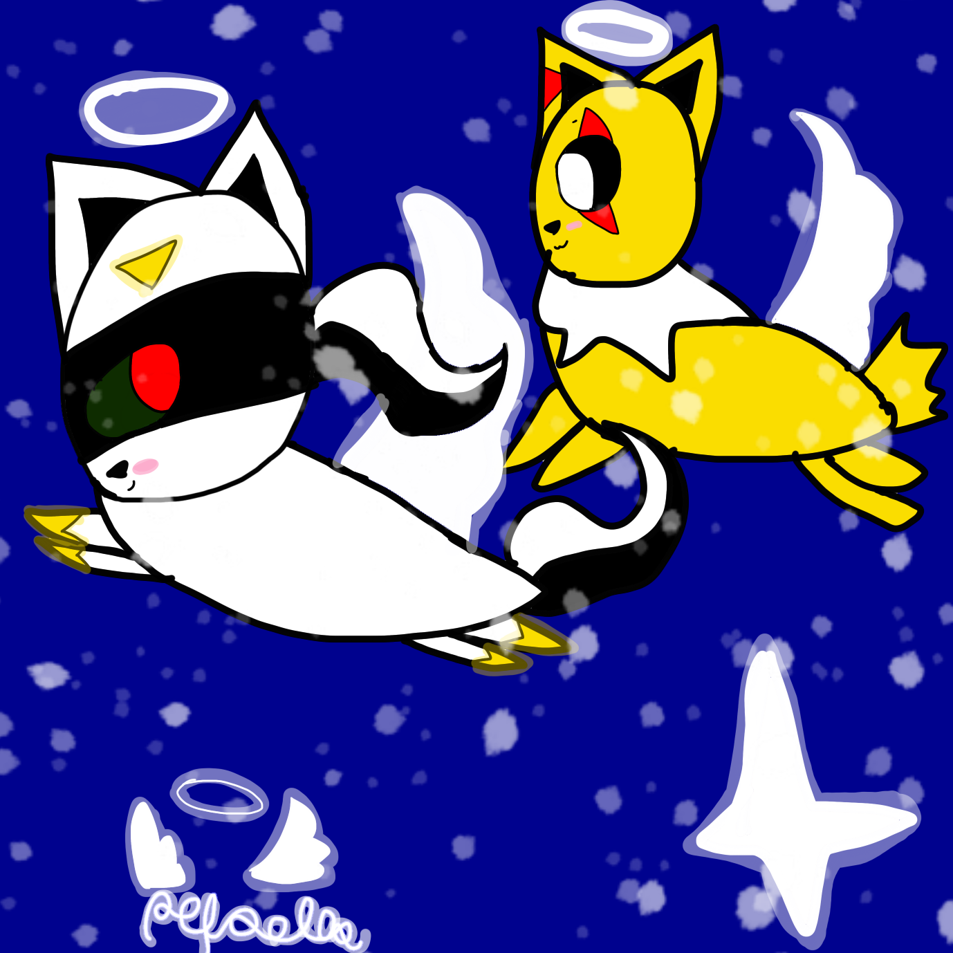 Arceus e jolteon uwu ⚡️🙏 - ibisPaint