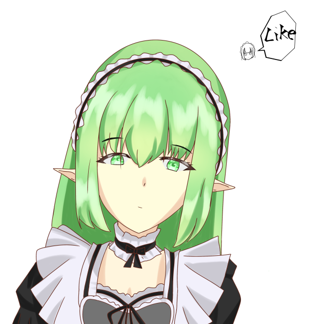 Elf maiden - ibisPaint