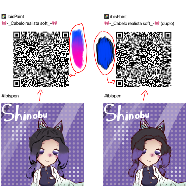 Hair Brush Qr Code Ibispaint at Maryann Wylie blog