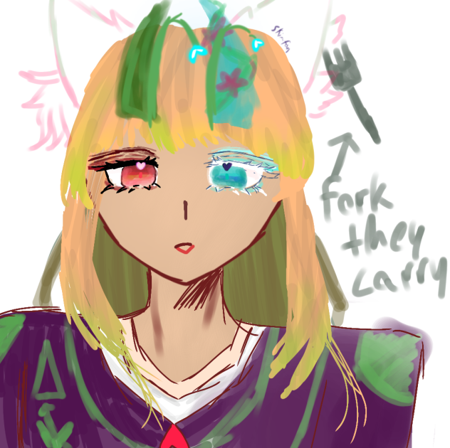 Plant Demon gal!!! - ibisPaint