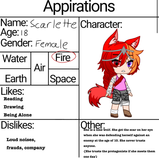 Form for Appirations - ibisPaint