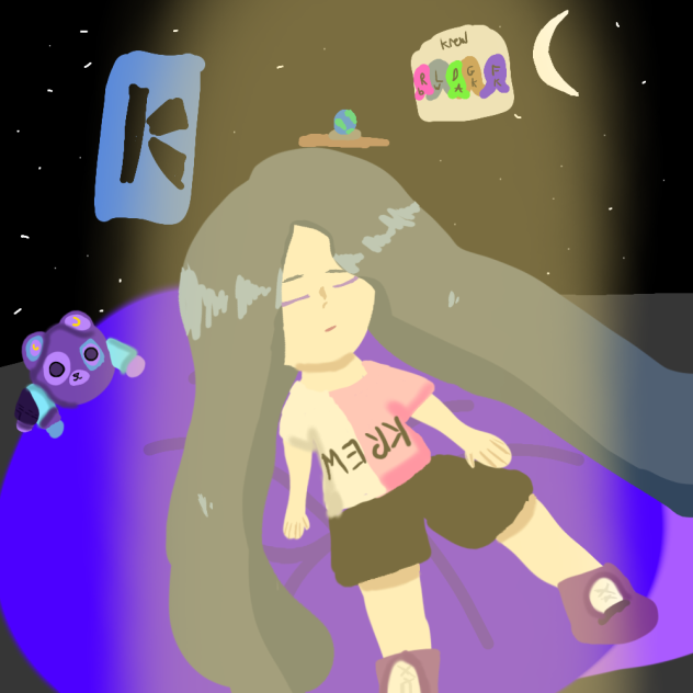 sleeping lunar - ibisPaint