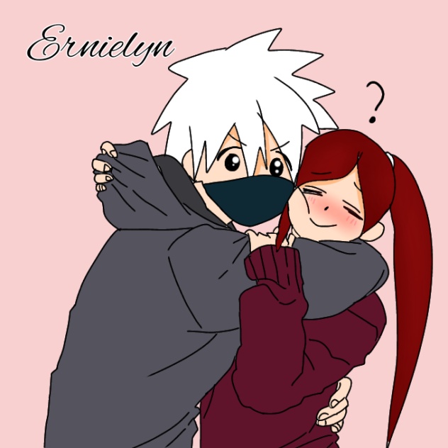 kakashi hatake and yumi hyuga - ibisPaint