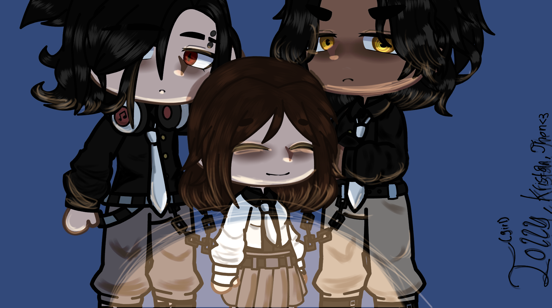 the trio - ibisPaint