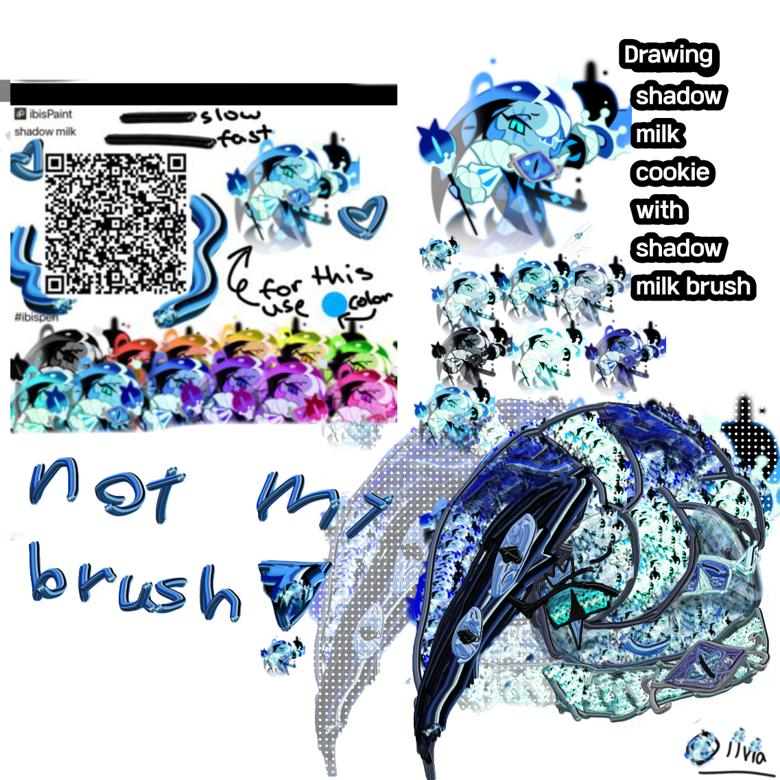 Shadow milk cookie is so cutie patootie - ibisPaint