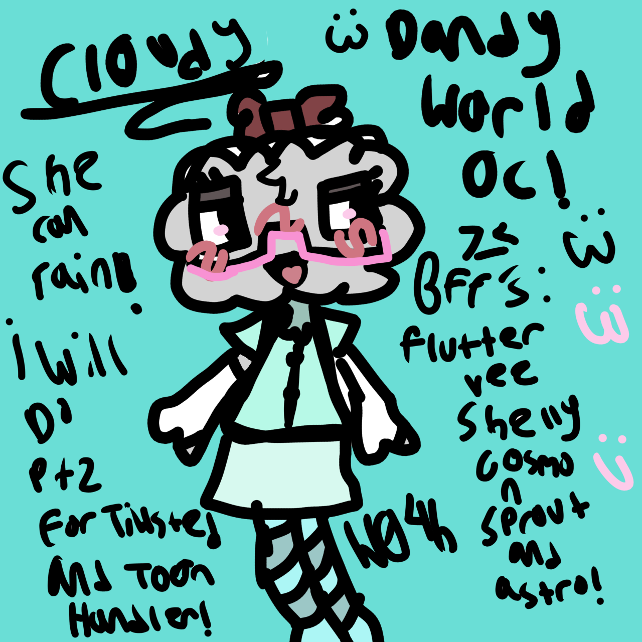 CLOUDY(DANDY WORLD OC.) - ibisPaint