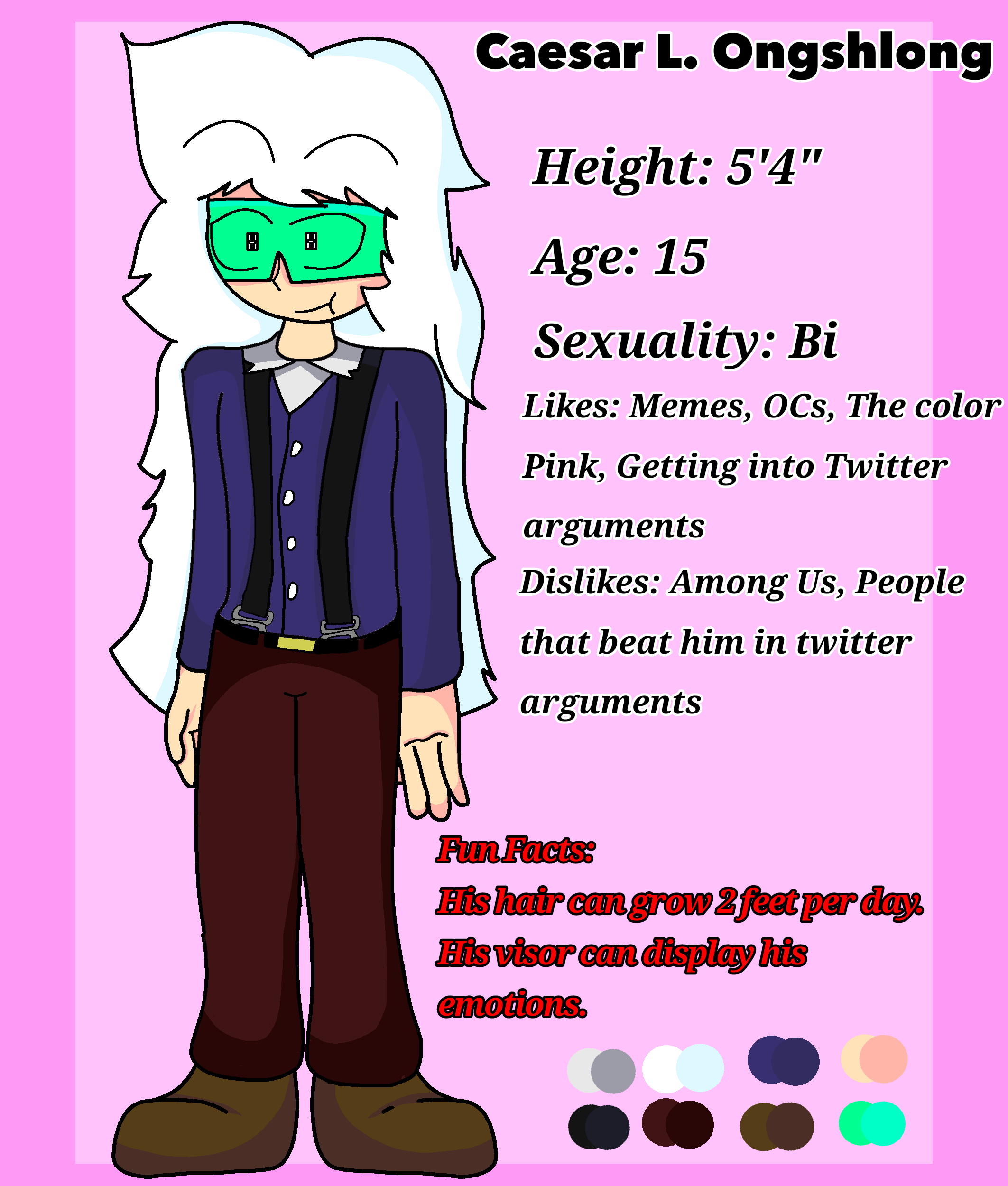 Caesar ref sheet - ibisPaint