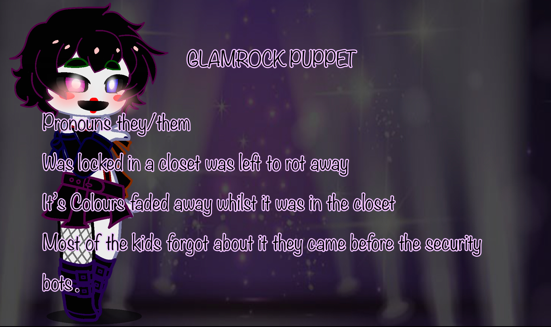 GLAMROCK PUPPET - ibisPaint