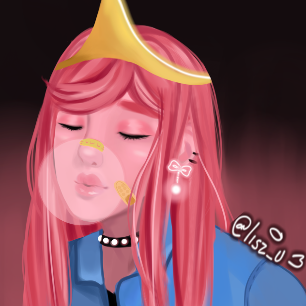 La princesa chicle - ibisPaint