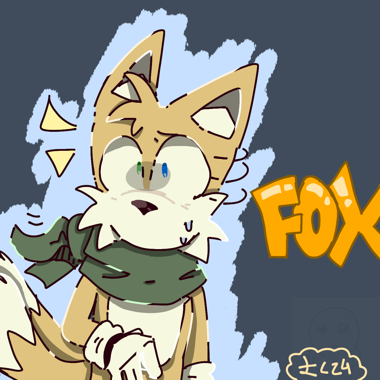 Finicky Fox_Restored - ibisPaint