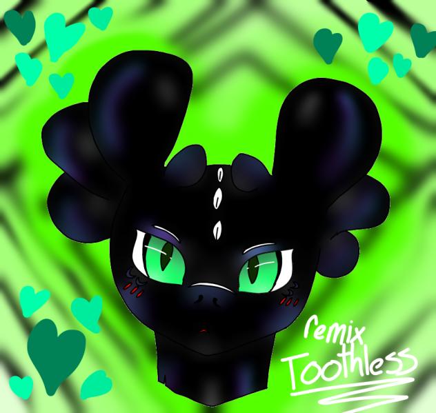Toothless remix - ibisPaint