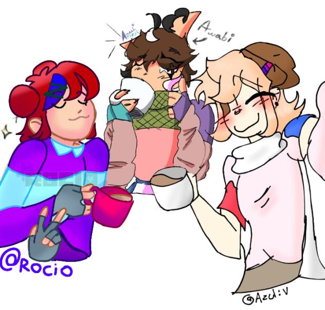 Collab de té - ibisPaint