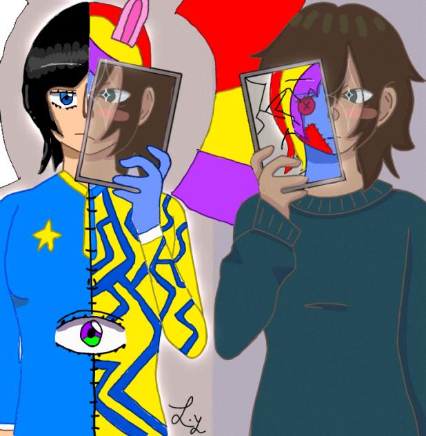 My first collab! with Random drawer - ibisPaint