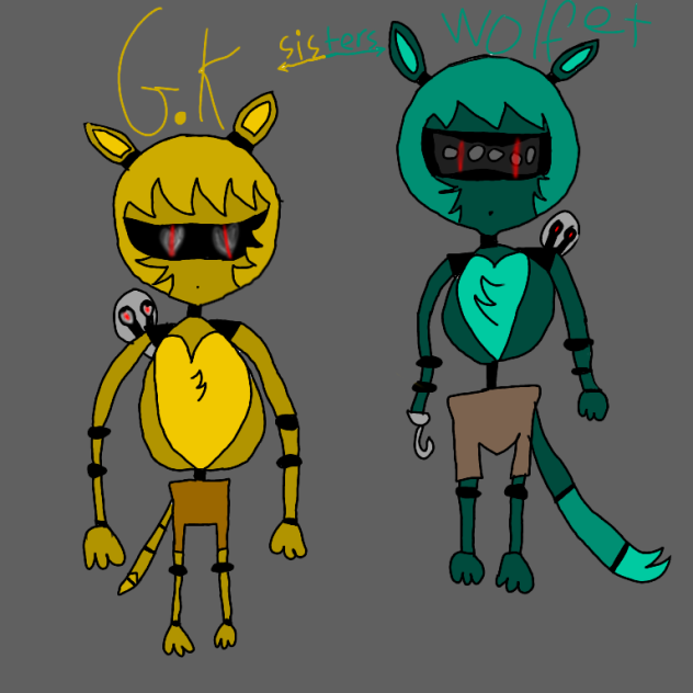 my animatronic drawings - ibisPaint
