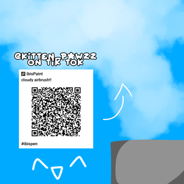 cloudy airbrush! - ibisPaint