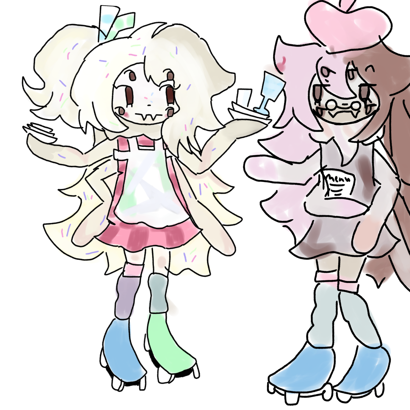 Silkshake and the Spinnerolitan - ibisPaint