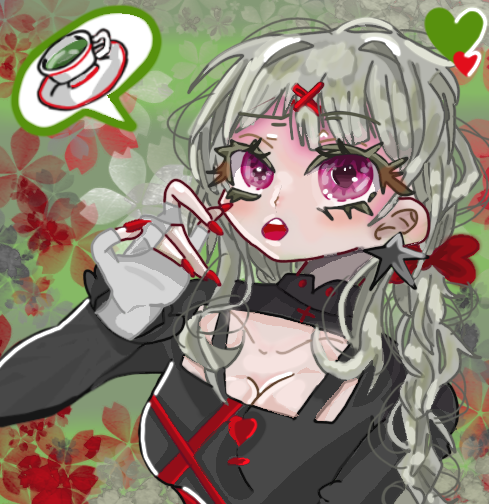 Matcha Tea ☕💚💗 - ibisPaint