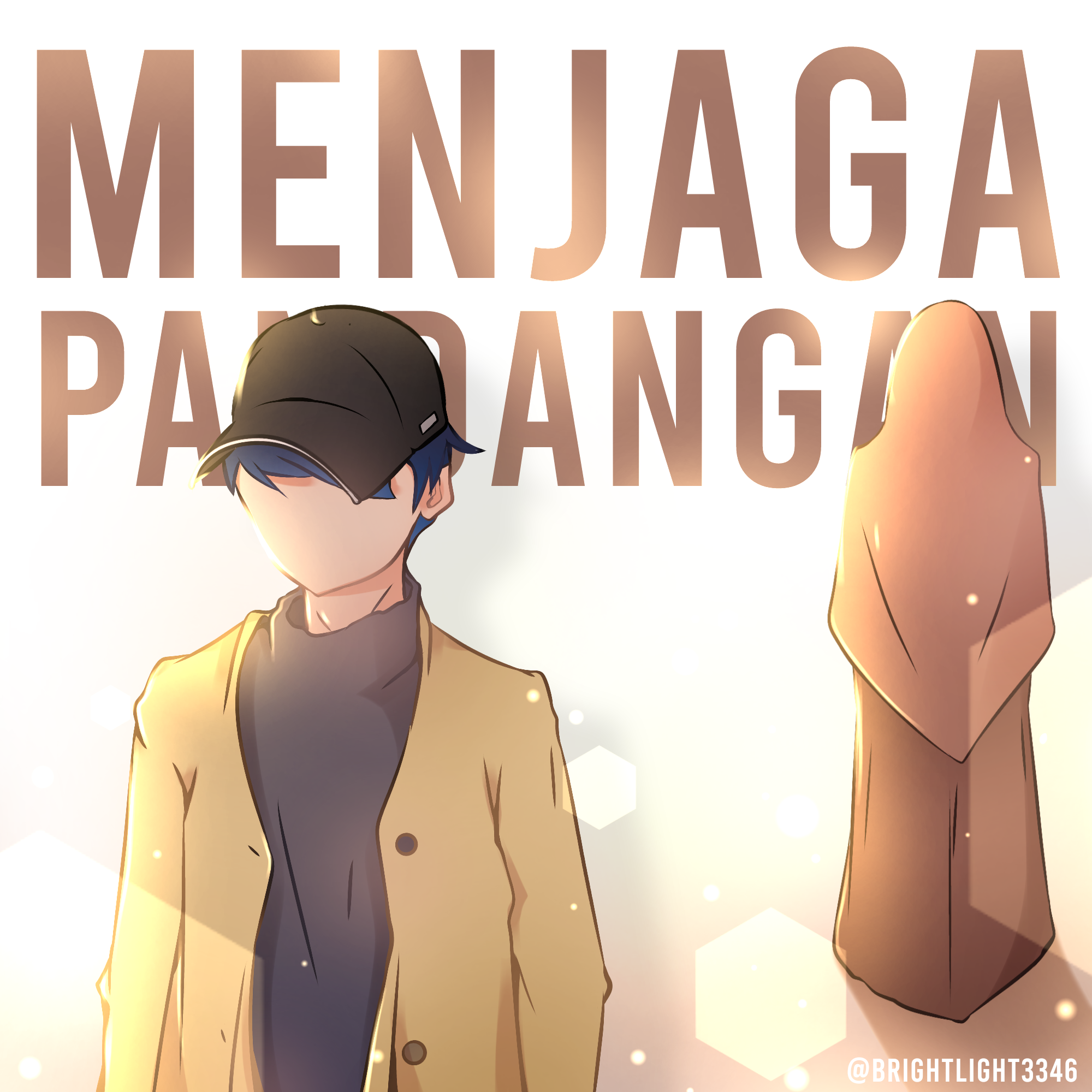 Menjaga Pandangan - ibisPaint