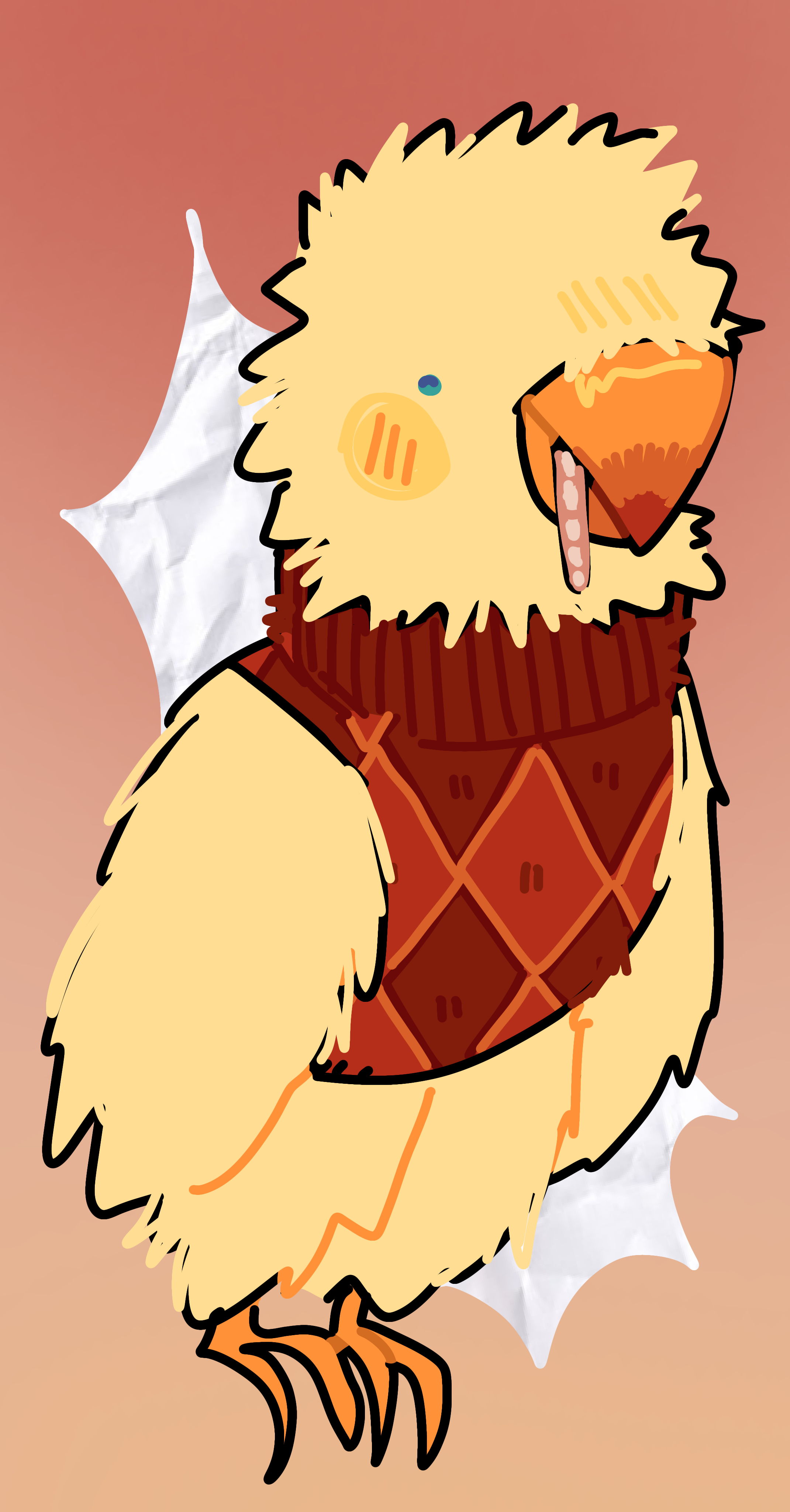 Bird silly 🦜 - ibisPaint