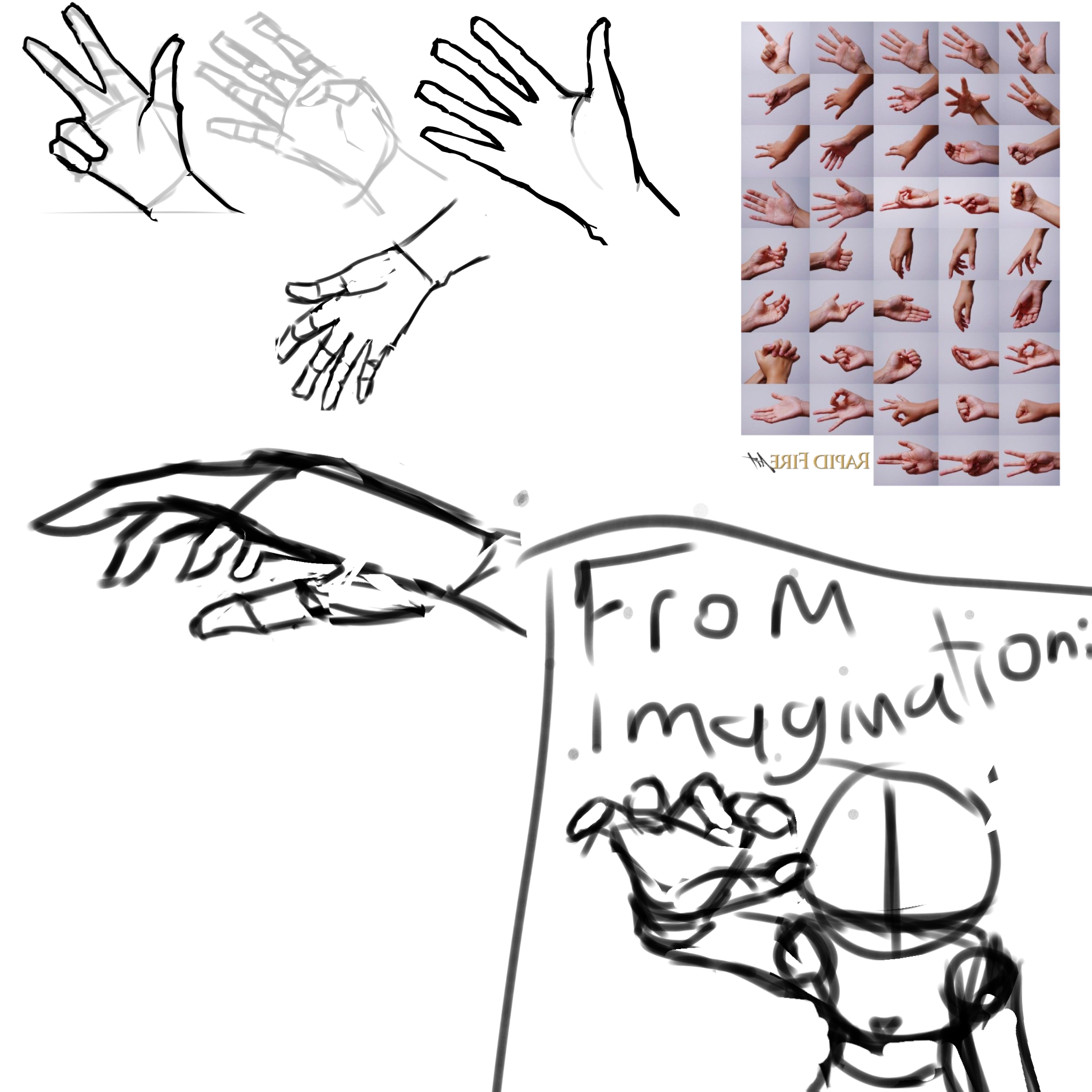 Hand study - ibisPaint