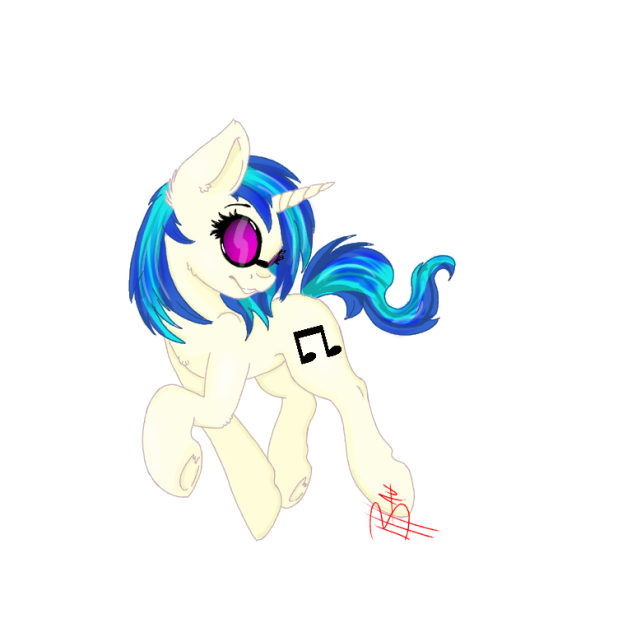 vinyl scratch - ibisPaint