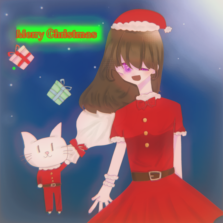 𝕄𝕖𝕣𝕣𝕪 ℂ𝕙𝕣𝕚𝕤𝕥𝕞𝕒𝕤！ - ibisPaint