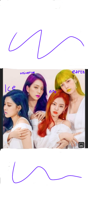 Blackpink in elements hair - ibisPaint