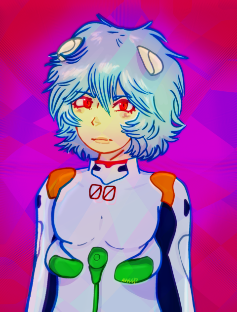 Rei Ayanami - ibisPaint