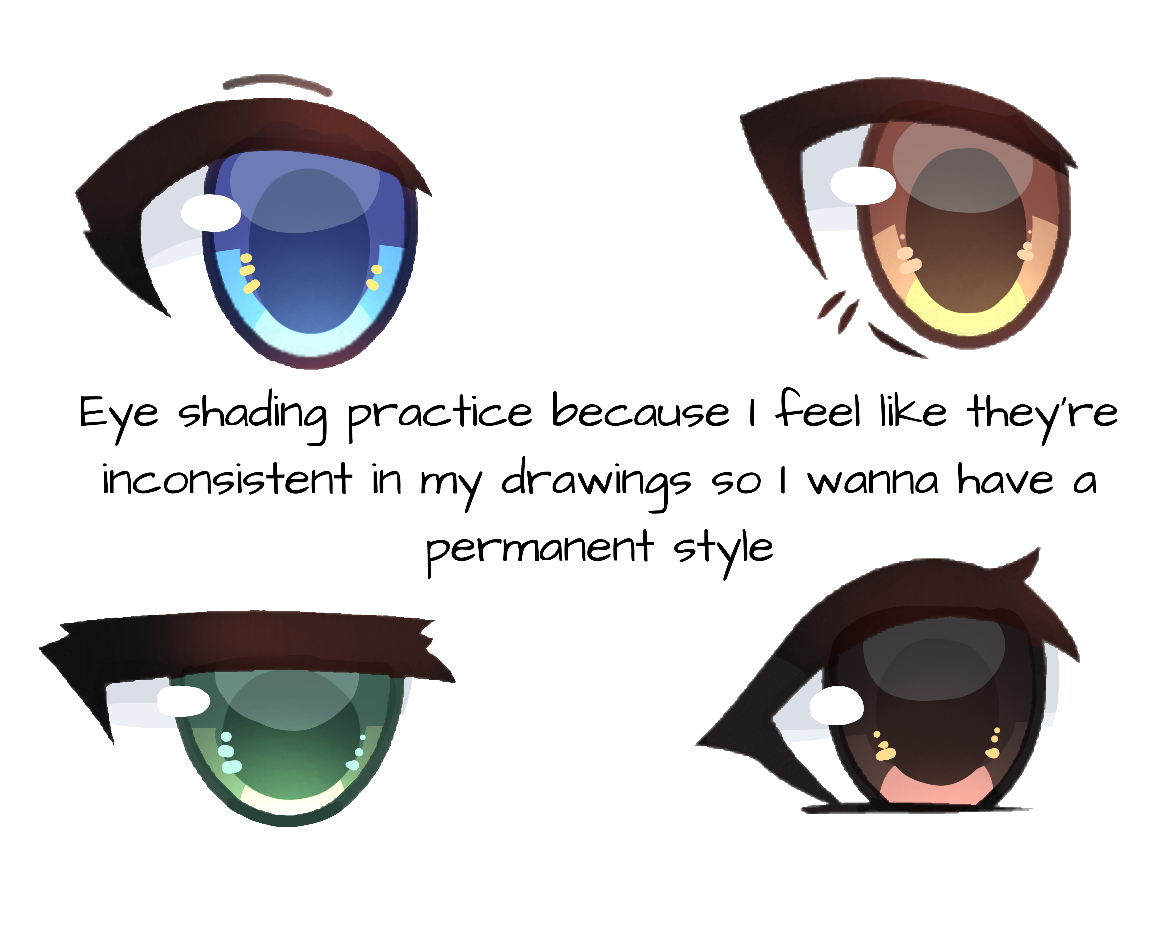 Eye shading practice - ibisPaint