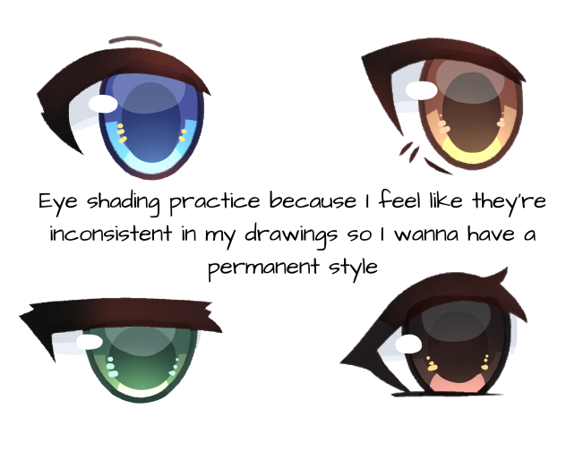 Eye shading practice - ibisPaint