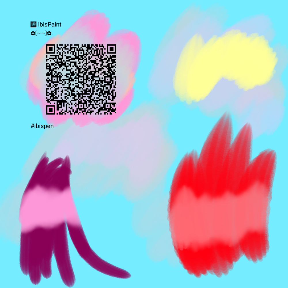 aesthetic brush colour - ibisPaint