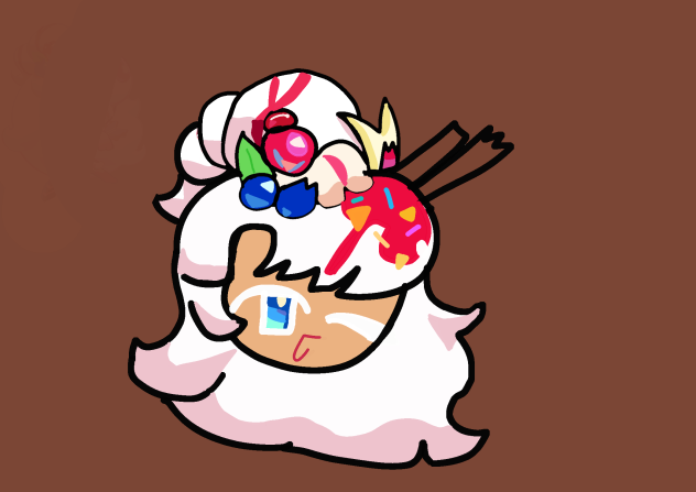 Parfait cookie - ibisPaint