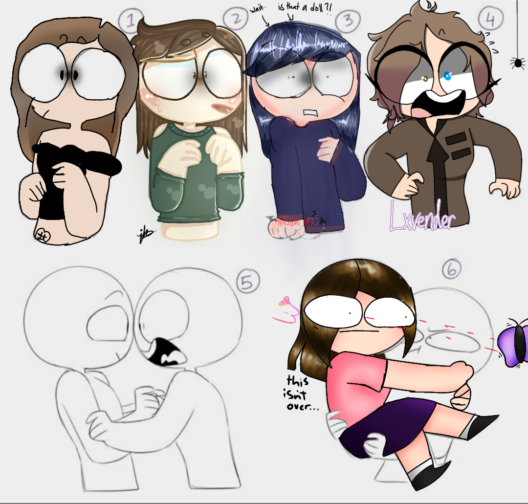 Scared collab repost - ibisPaint