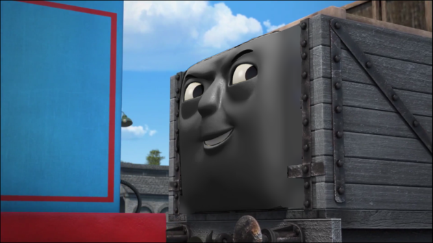 Railway Series Troublesome Trucks in CGI - ibisPaint