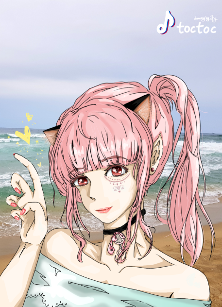 selfie w. AR cam app - ibisPaint