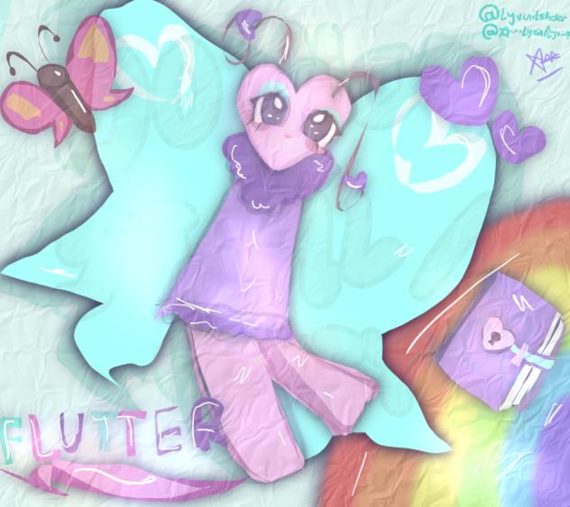 Flutter!🦋 - ibisPaint