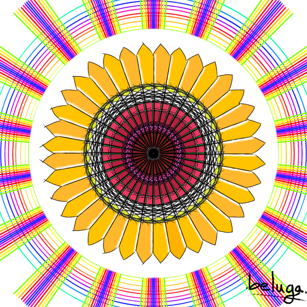 holy sunflower - ibisPaint