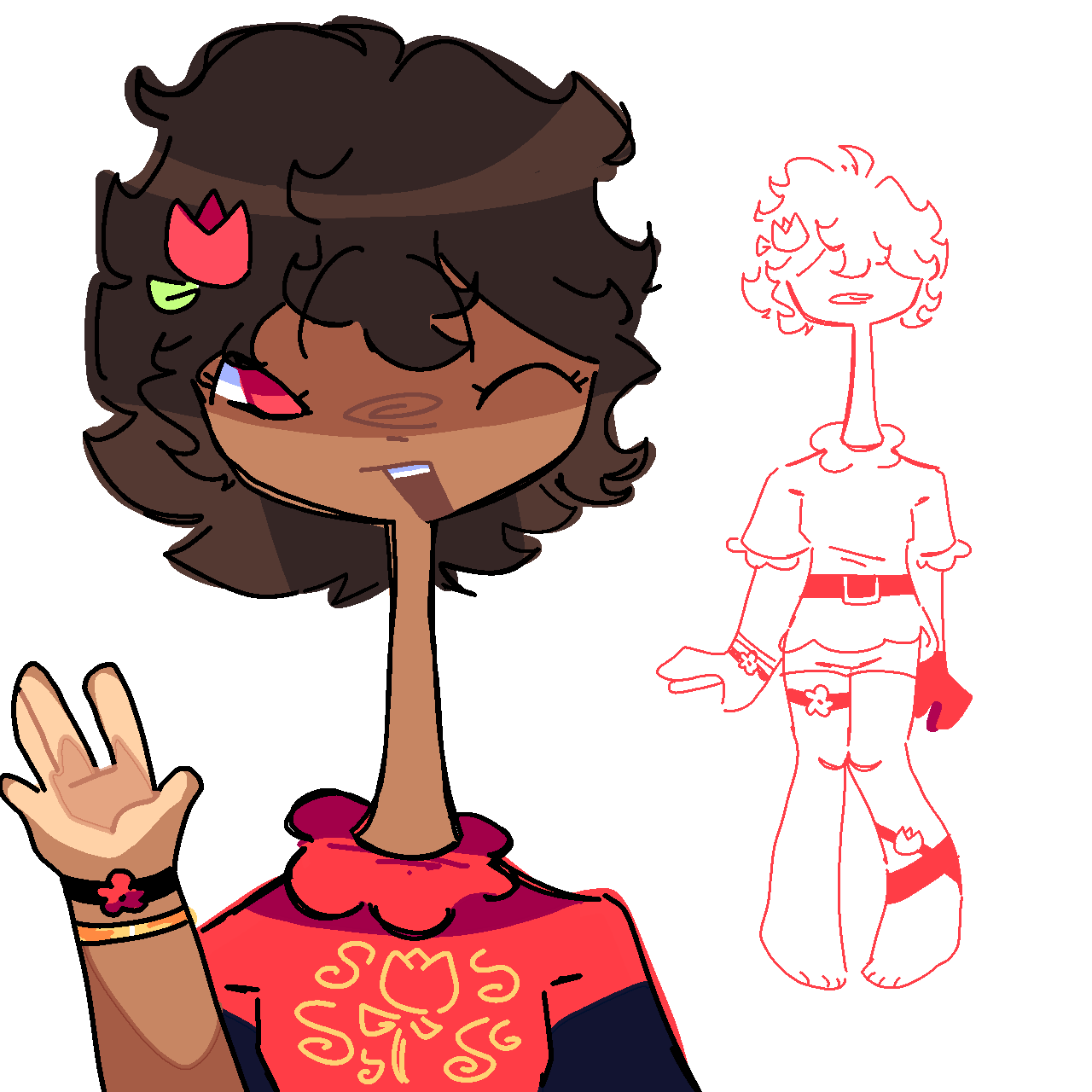 oh you silly tilly!! ahh concept - ibisPaint