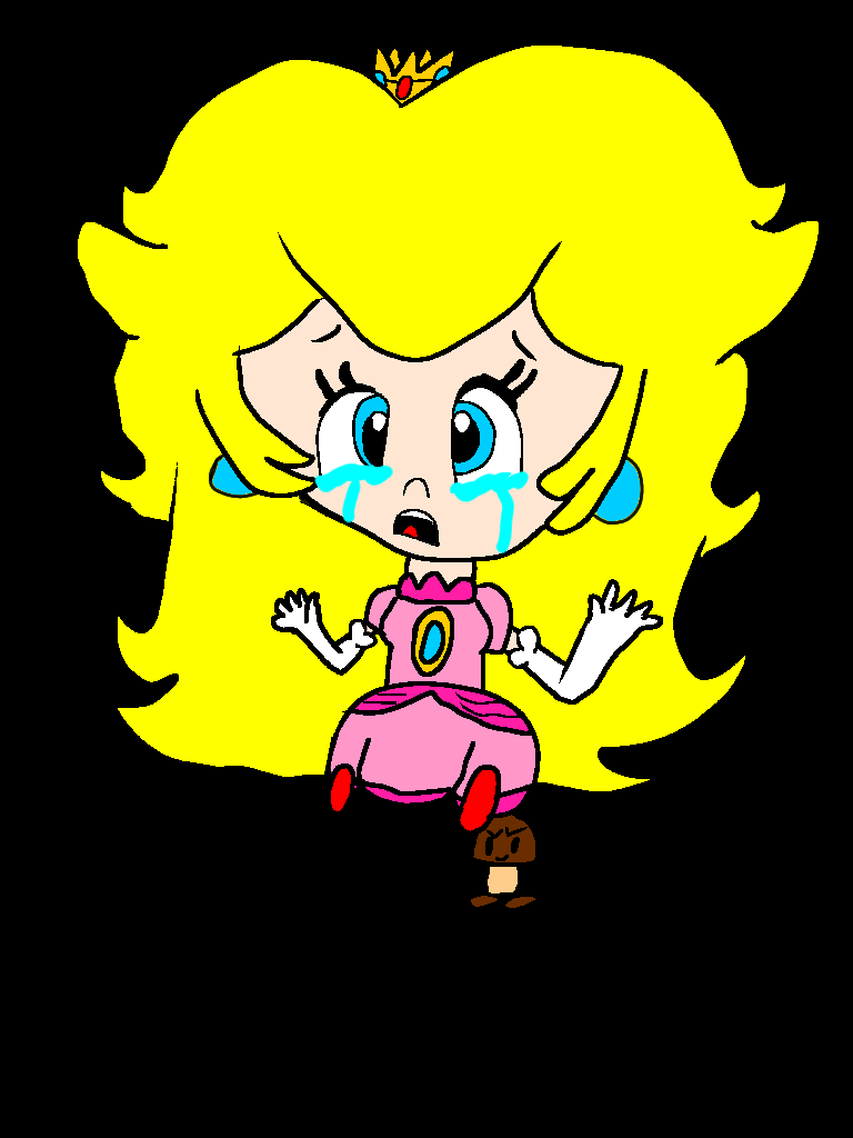SMB2 Peach's Game Over - ibisPaint