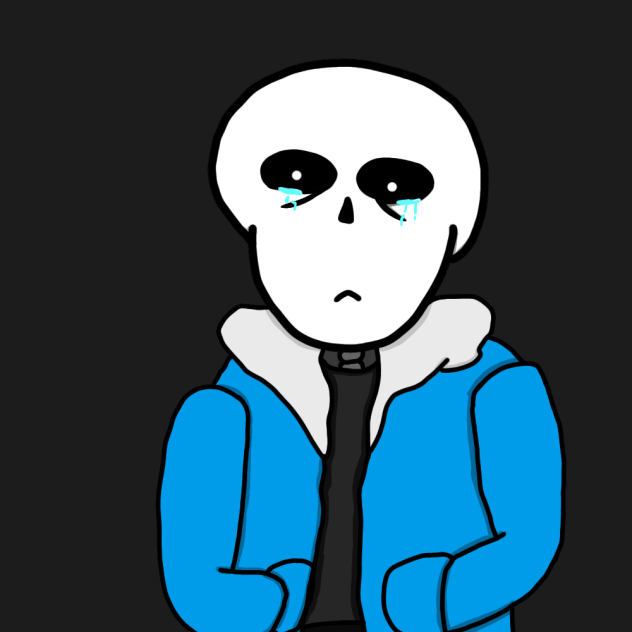 Sans crying - ibisPaint