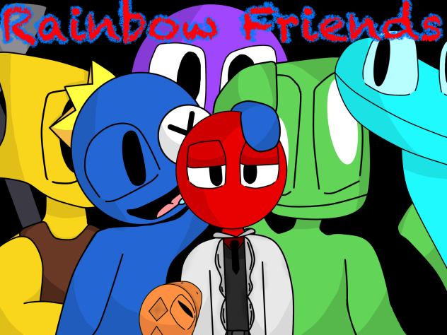 The Rainbow friends!!!! - ibisPaint