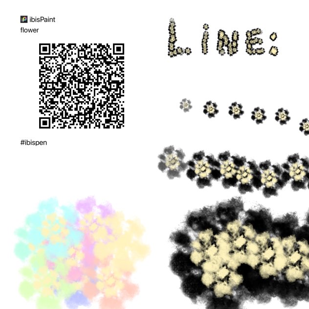 Flower pen - ibisPaint