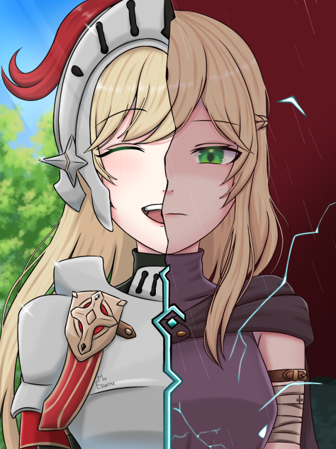 Knight guardian tales - ibisPaint