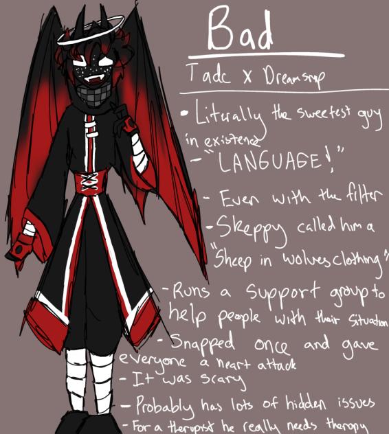 Bad TADC x Dream smp - ibisPaint