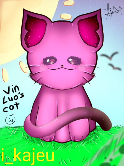Vin Luo Cat - ibisPaint