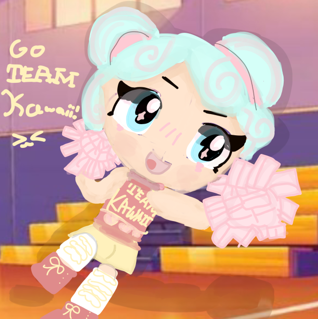 Kawaii Cheerleader - ibisPaint