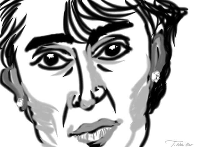 Aung San Suu Kyi - ibisPaint