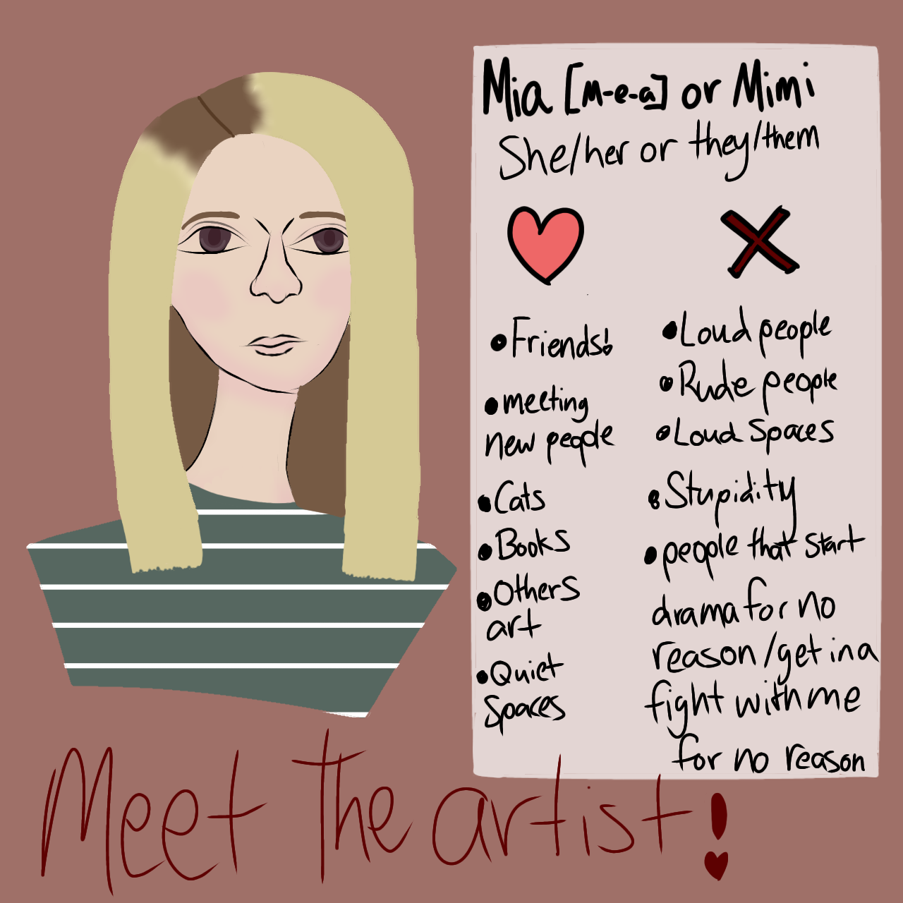 Meet the artist [crap ver] - ibisPaint