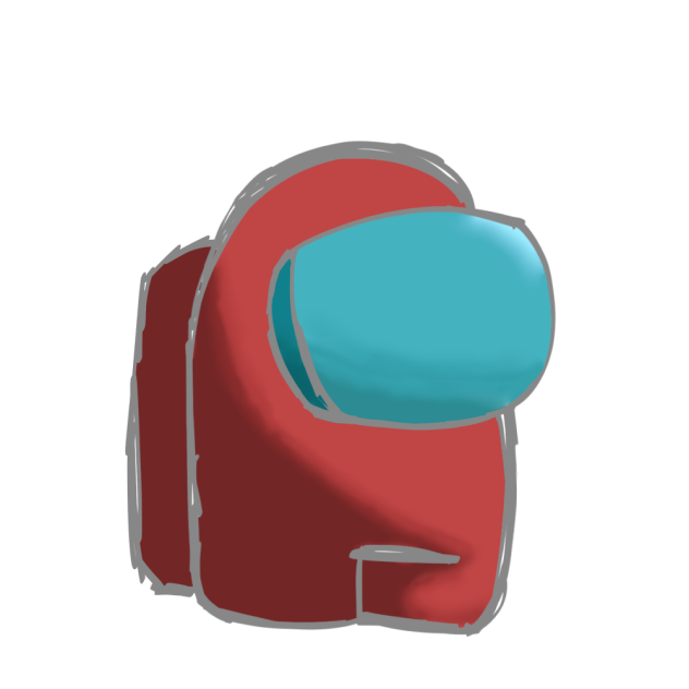 Realistic among us - ibisPaint