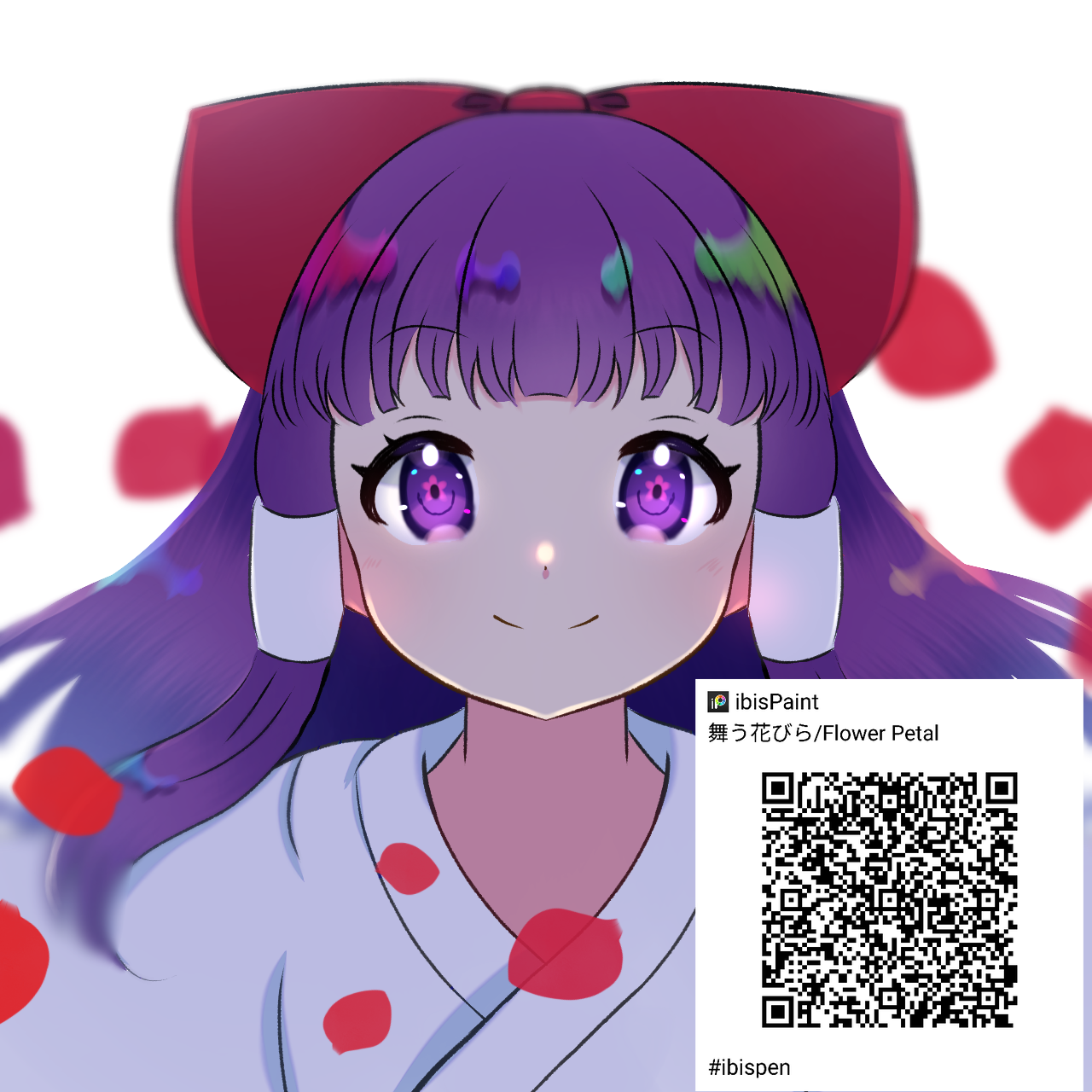 舞う花びら Flower Petal - ibisPaint